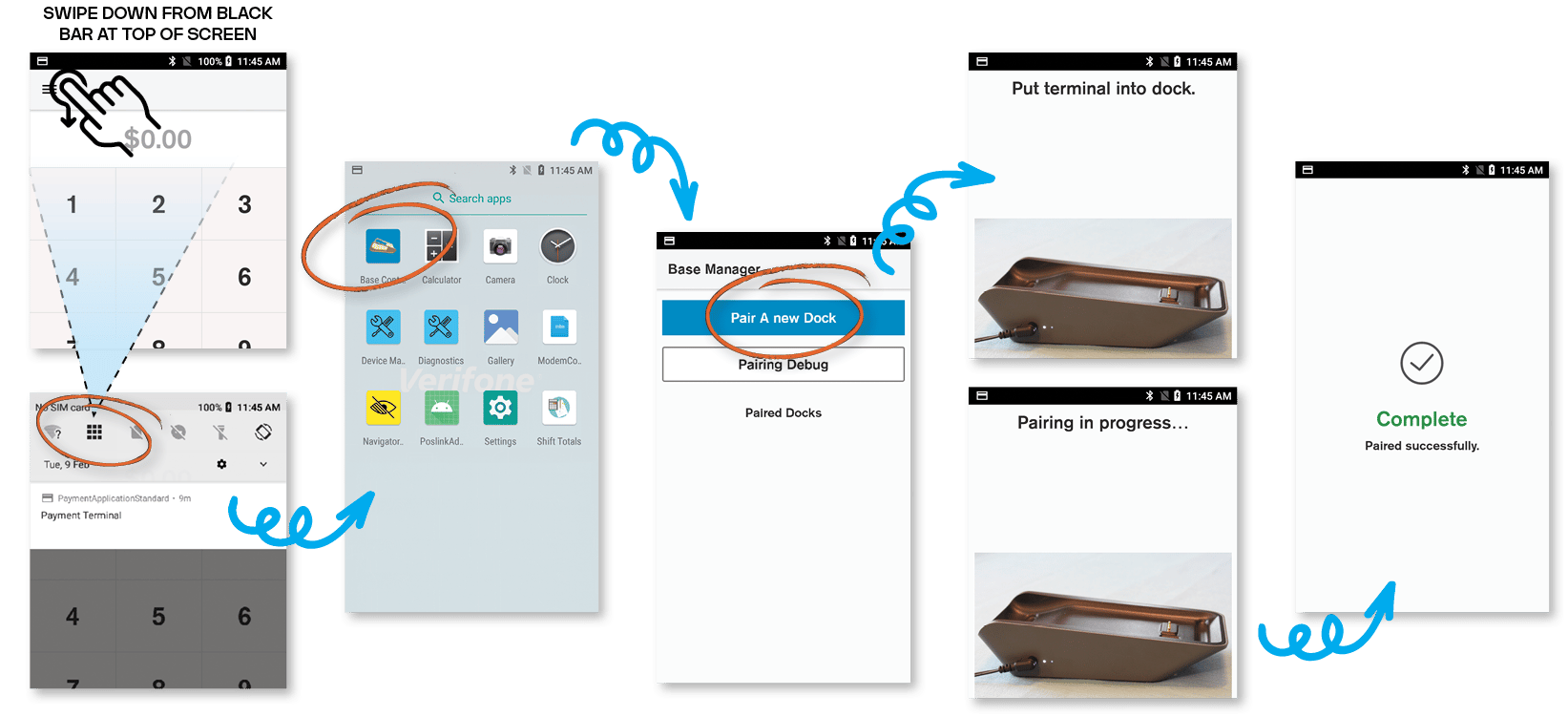 How to pair your T650p with the Bluetooth base